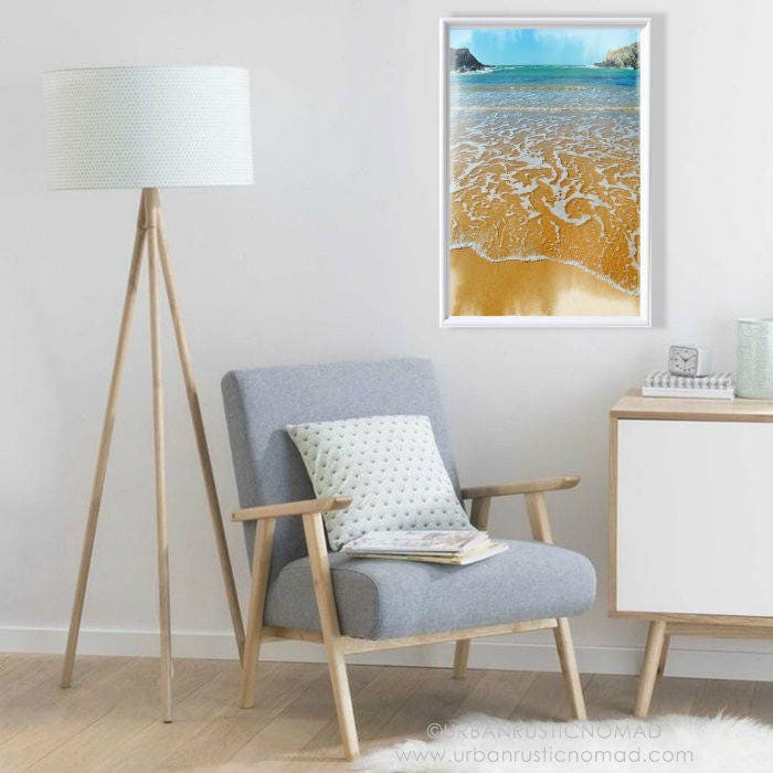 Beach Wall Art Print Coastal Photography Printable Digital - Etsy