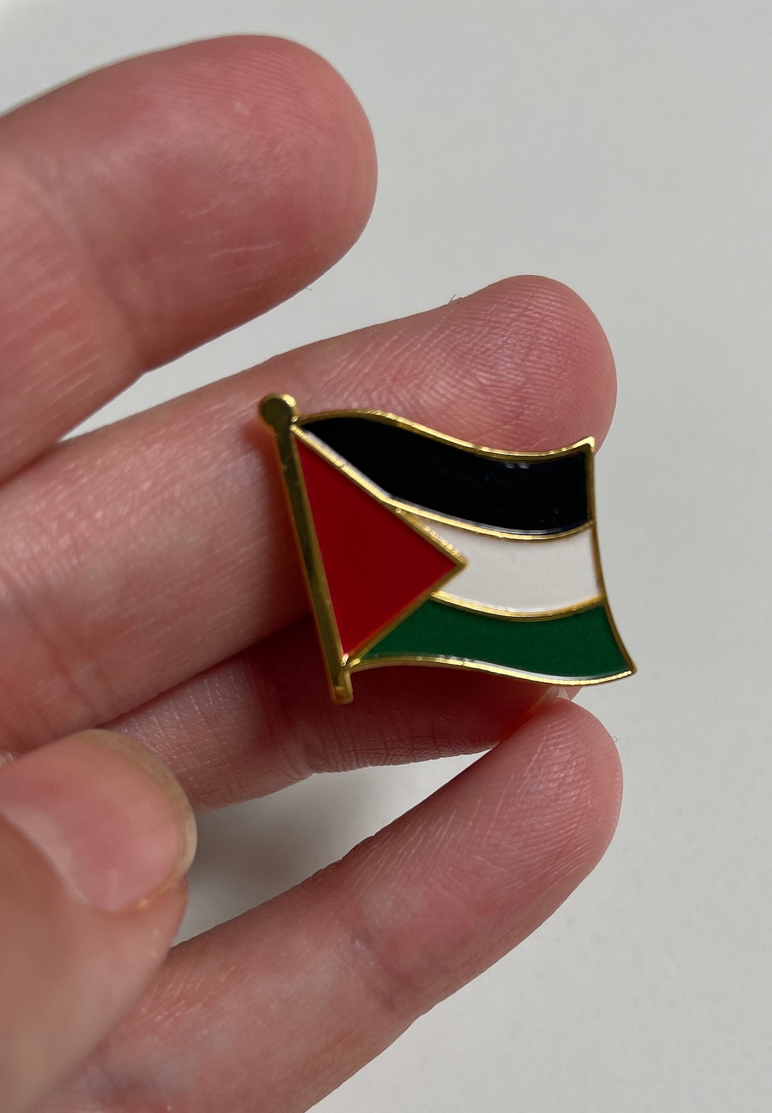 Palestine Flag Pin - Palestinian Pin - Etsy