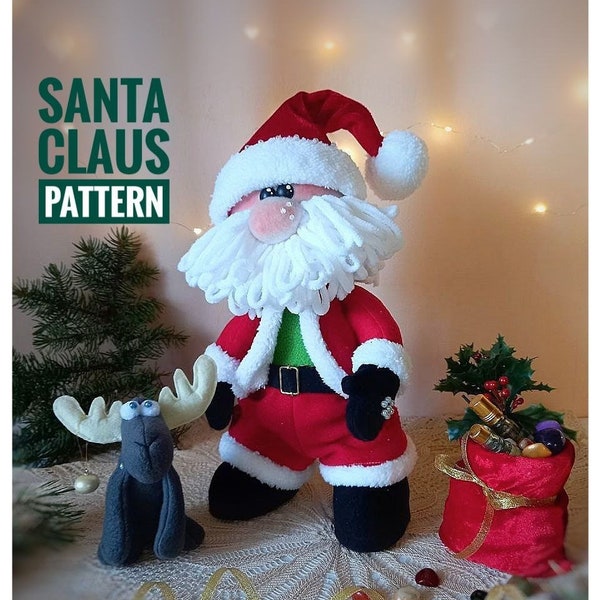 Santa Doll Pattern - Etsy