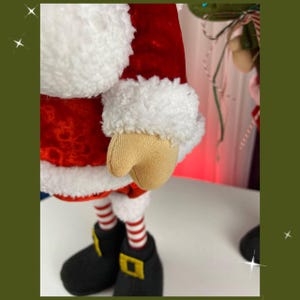 Pattern Pdf Scandinavian Gnome Big Santa, Santa Claus Christmas Saint ...