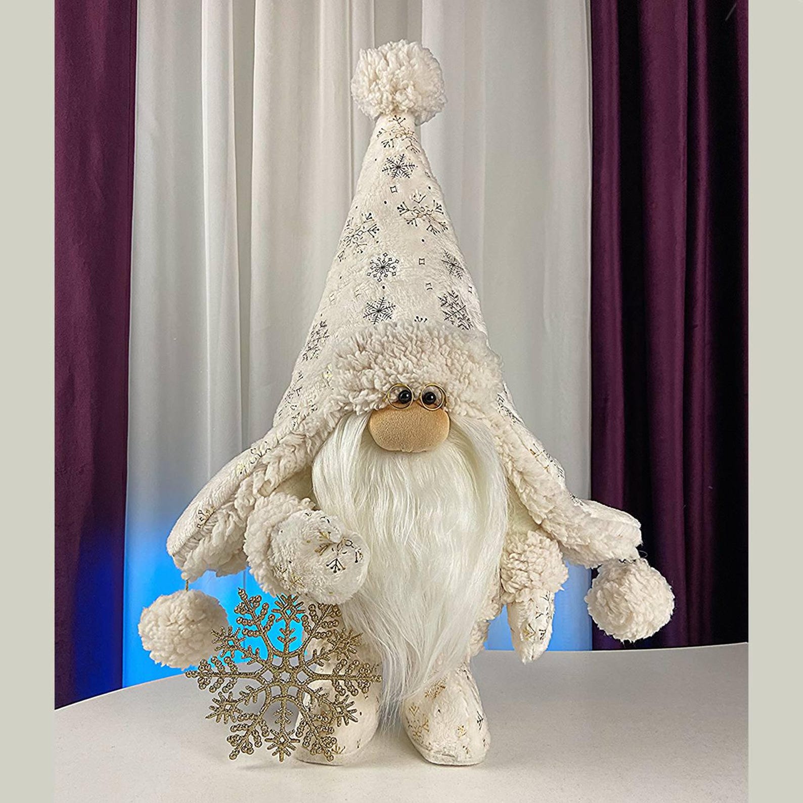 Pattern Pdf Scandinavian Gnome Lord of Snowflakes, Winter Decor ...
