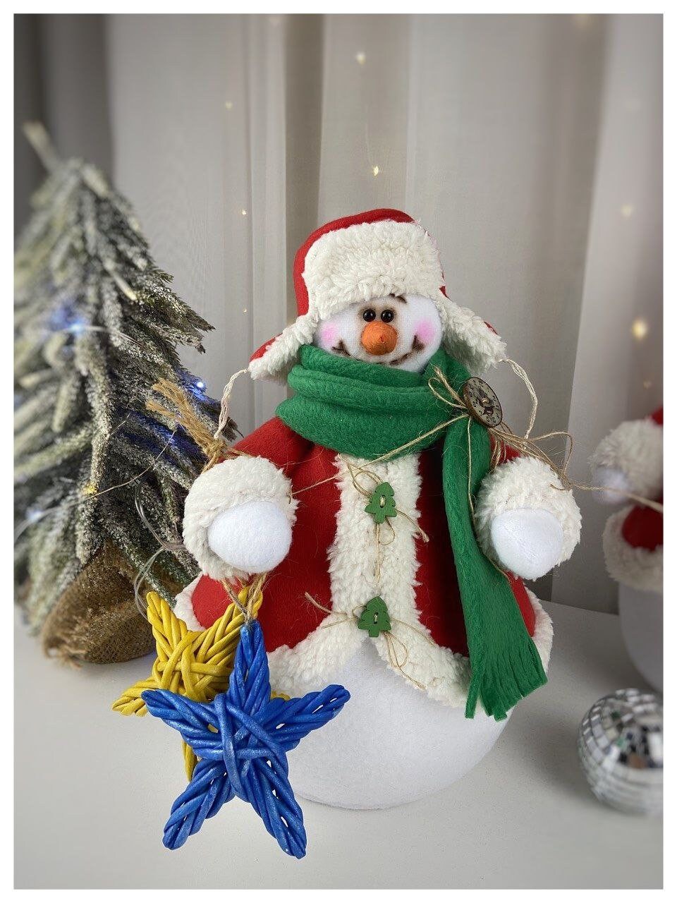 Pattern Pdf Snowman Christmas New Year DIY Handmade - Etsy