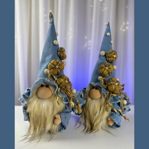 Pattern Pdf Scandinavian Denim Gnome, House Home Decor, DIY Handmade ...