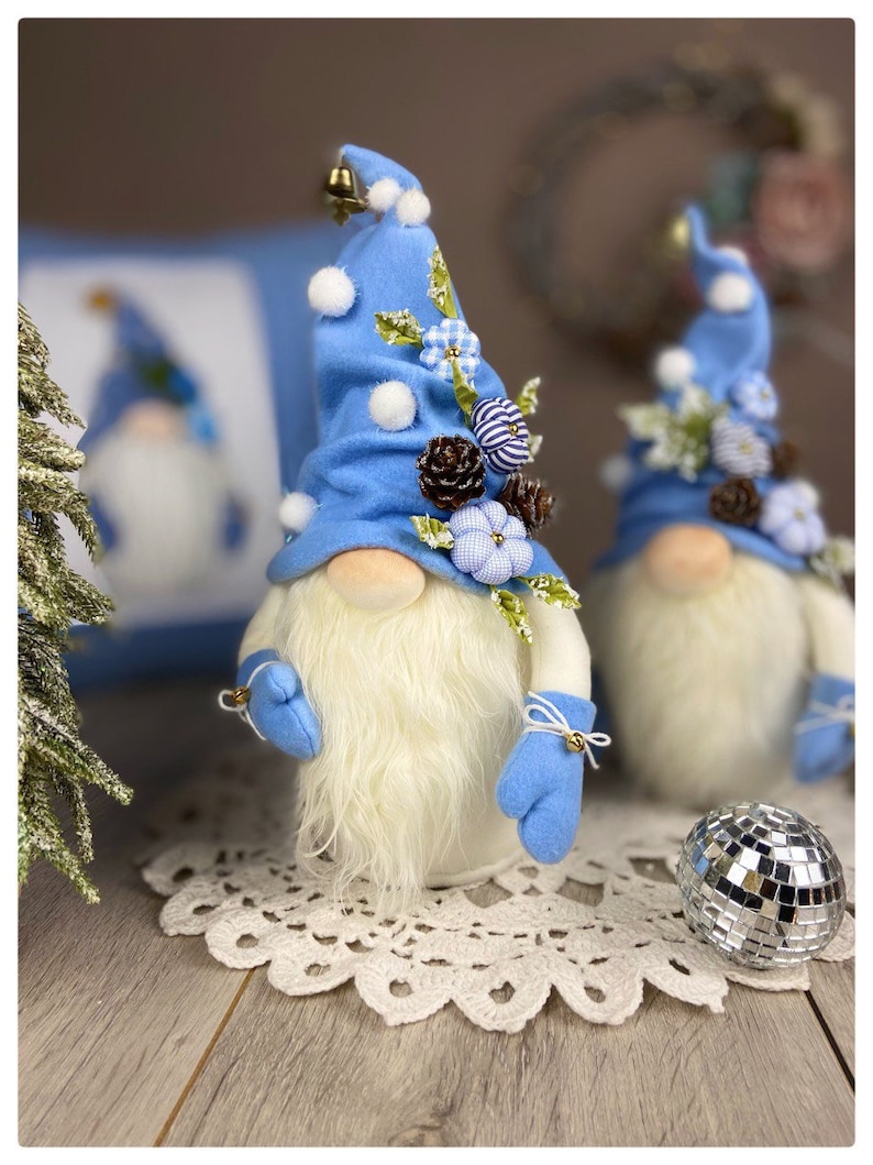 Pattern Pdf for Christmas Scandinavian Gnome + Colouring Book Lucky ...