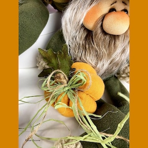 Pattern Pdf for Scandinavian Harvest Gnome, Autumn, Fall, Country Gnome ...