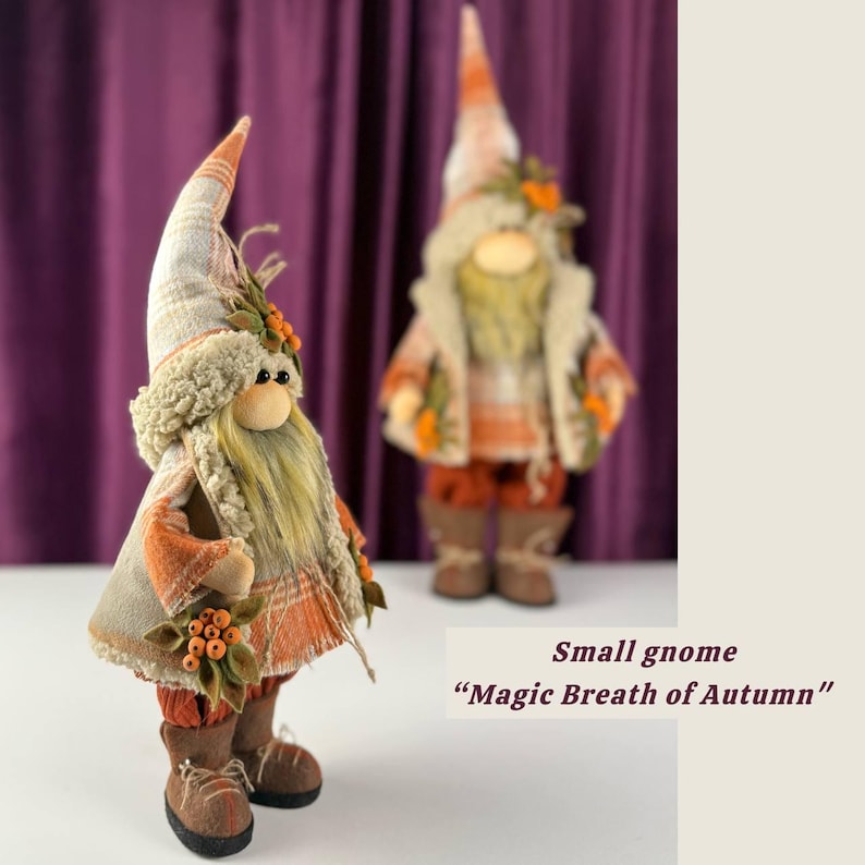 Pattern Pdf for Scandinavian Gnome - Magic Breath of Autumn Gnome Small ...