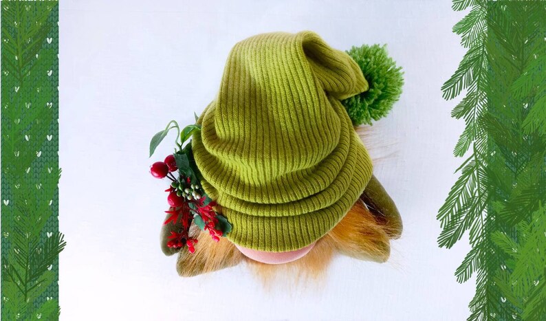 Pattern Pdf Scandinavian Forest Gnome Yule Elf DIY Handmade - Etsy