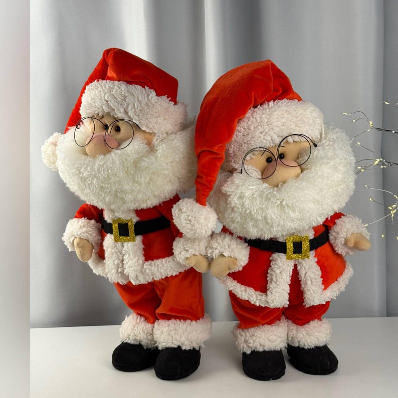 Pattern Pdf for Santa Claus With Fluffy Beard, сhristmas Decor + Free ...