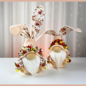 Pattern Pdf Easter Scandinavian Gnome Cute Bunny, Little Bunny, Easter ...