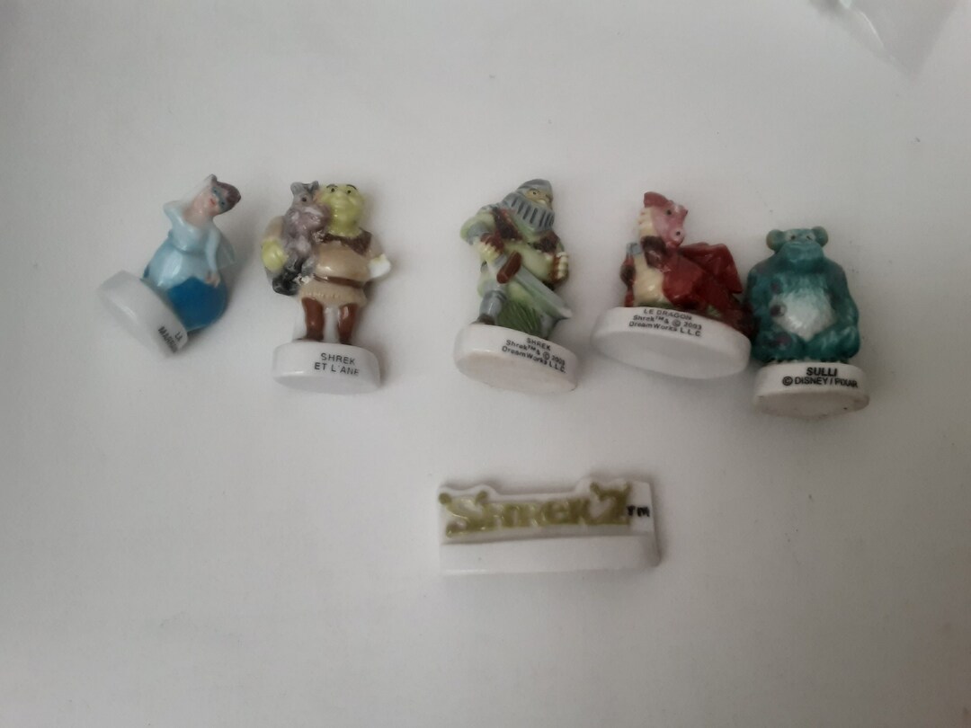 Set of 6 Feves Shrek Disney Epiphany - Etsy