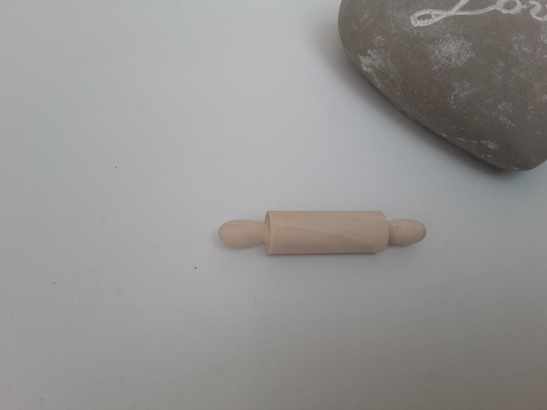 Miniature Homemade Rolling Pin Any Creation - Etsy