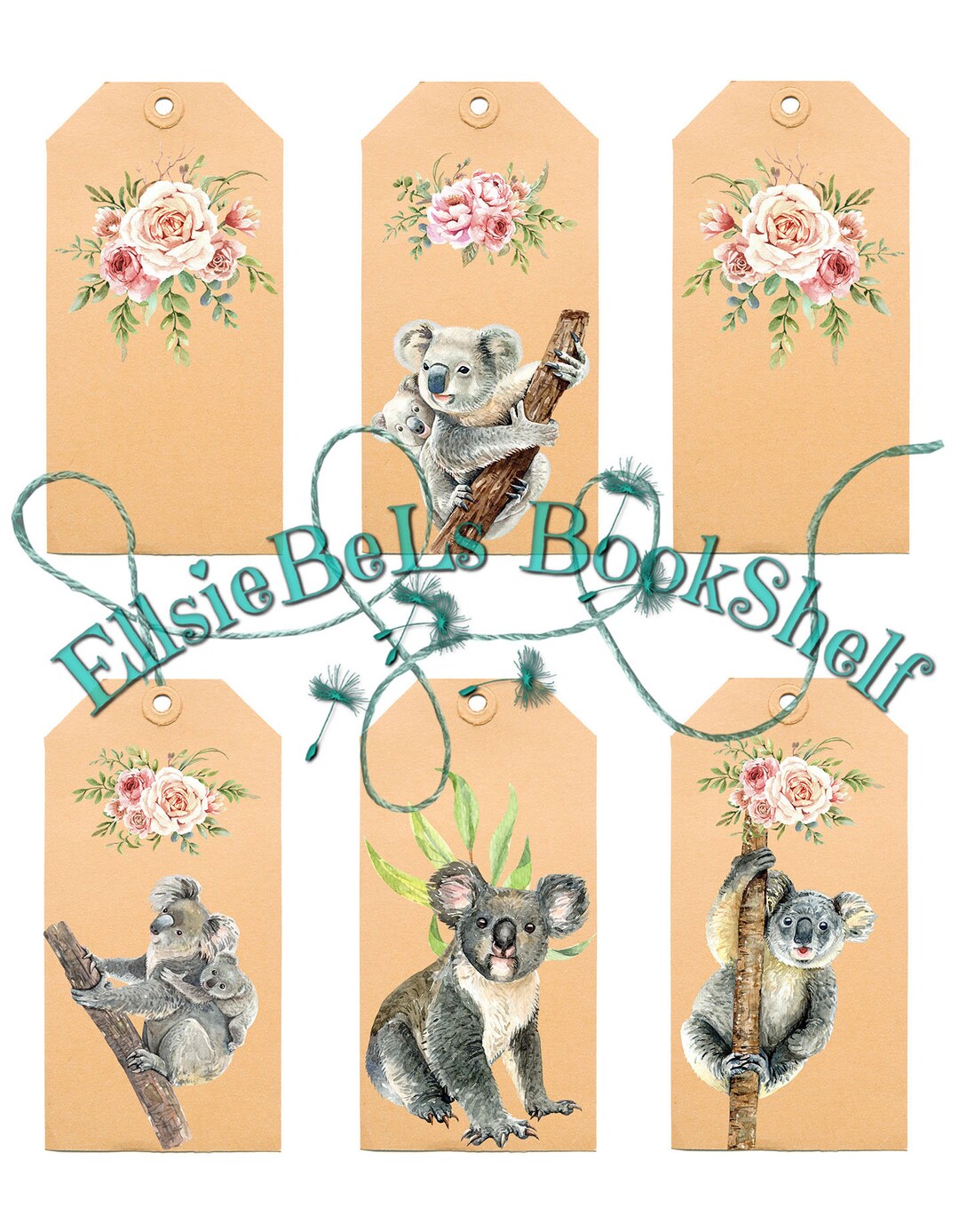 Koala Tags, Honor Australia, Journal Ephemera, Vintage Ephemera ...