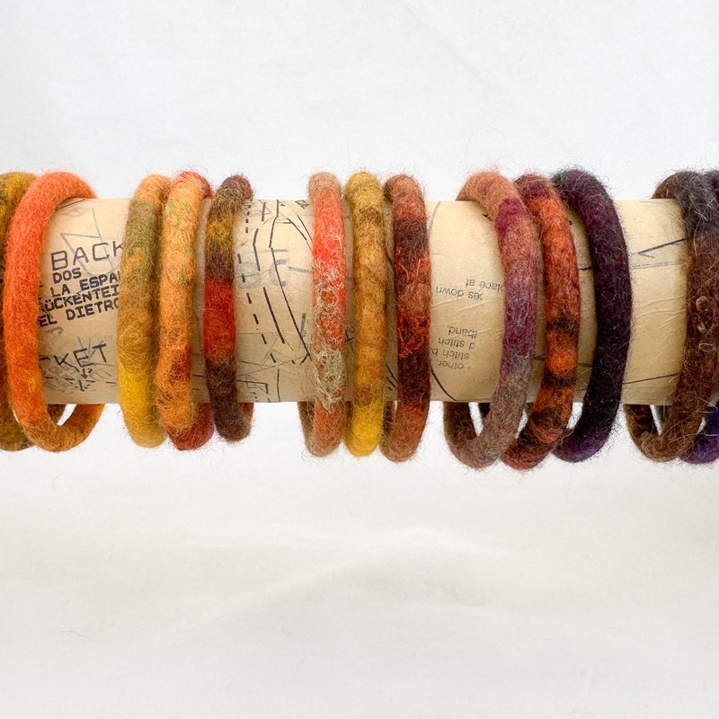 Felt Bracelet - Etsy