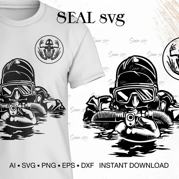 Navy Seal Frog - Etsy