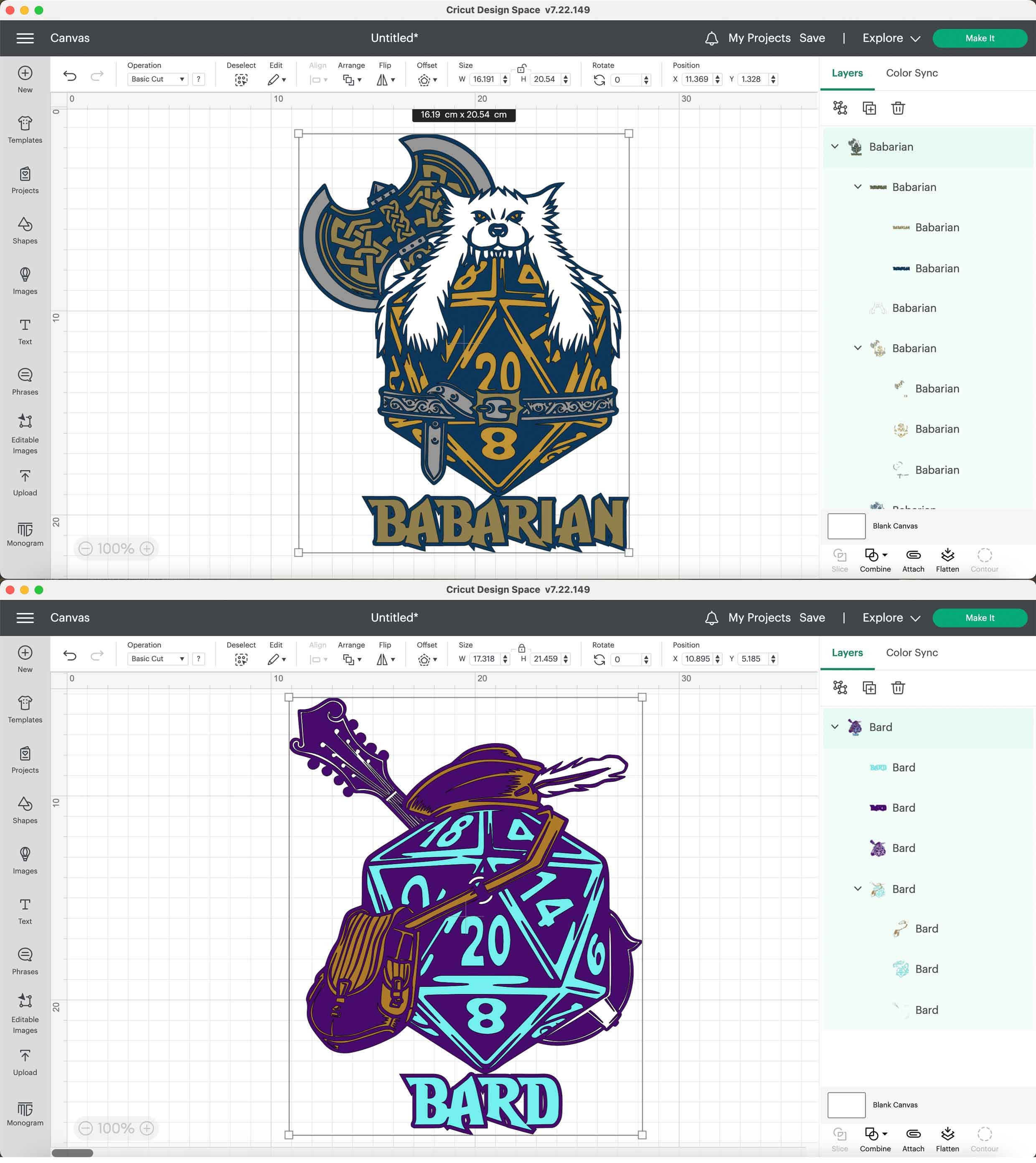 12 Dnd Character Job Class Svg Bundle Dungeons and Dragons - Etsy Australia