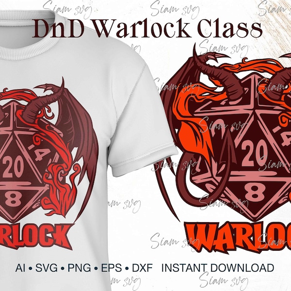 Warlock Dnd Svg - Etsy