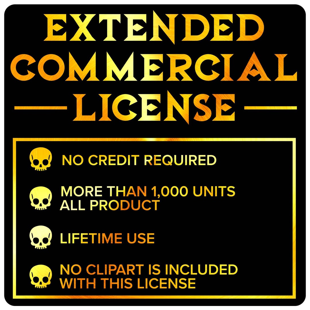 Extended Commercial License Designs ∞ License for All Siam SVG Store ...