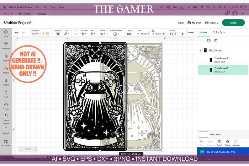 The Gamer Tarot Card Png Ai Eps Dxf Svg Witchie Tarot Cards Indie Tarot ...