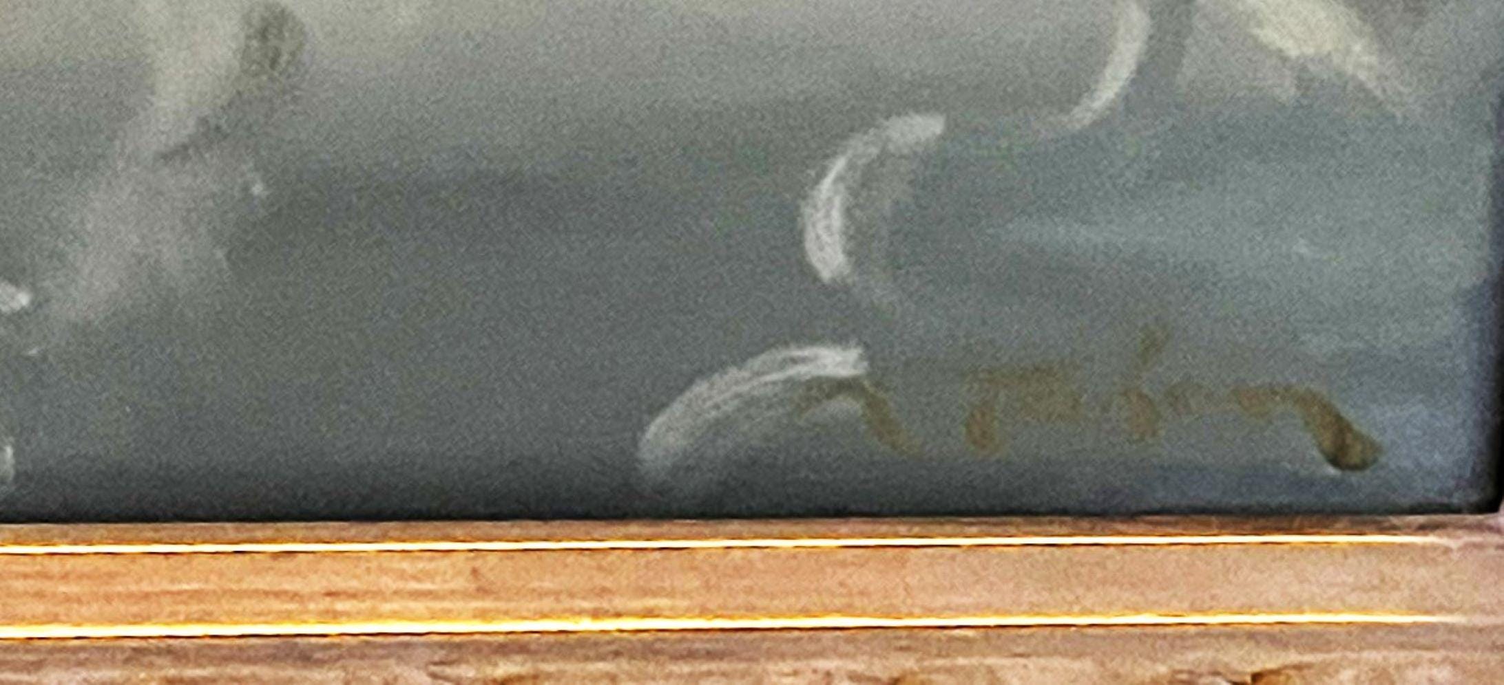 Beautiful Large Detailed Painting by Cataloged Artist Andre Tahon 1907 ...