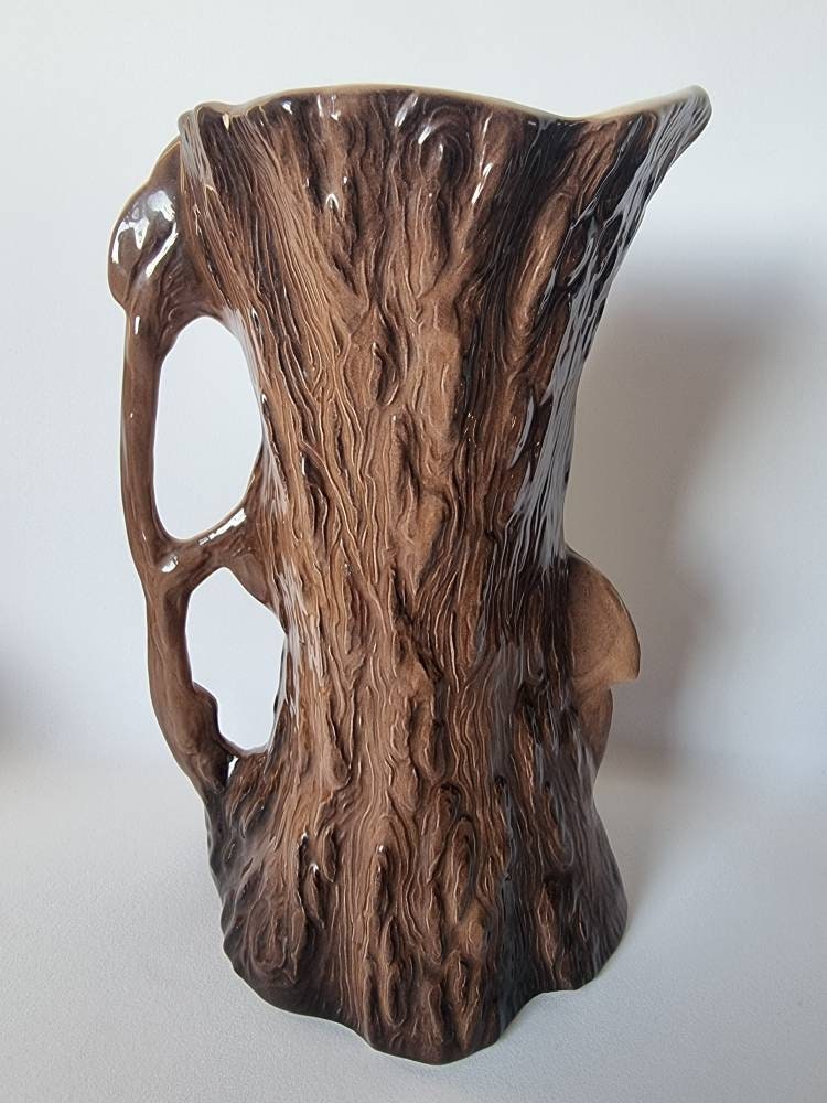 Hornsea Large Rabbit Tree Vase Pattern 95 Kitsch Fauna Jug - Etsy