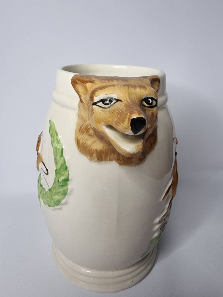 Keele Street Pottery Fox Hunting Whiskey Water Pitcher Jug C.1950's - Etsy