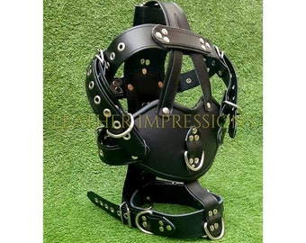 Leather Head Restraint - Etsy