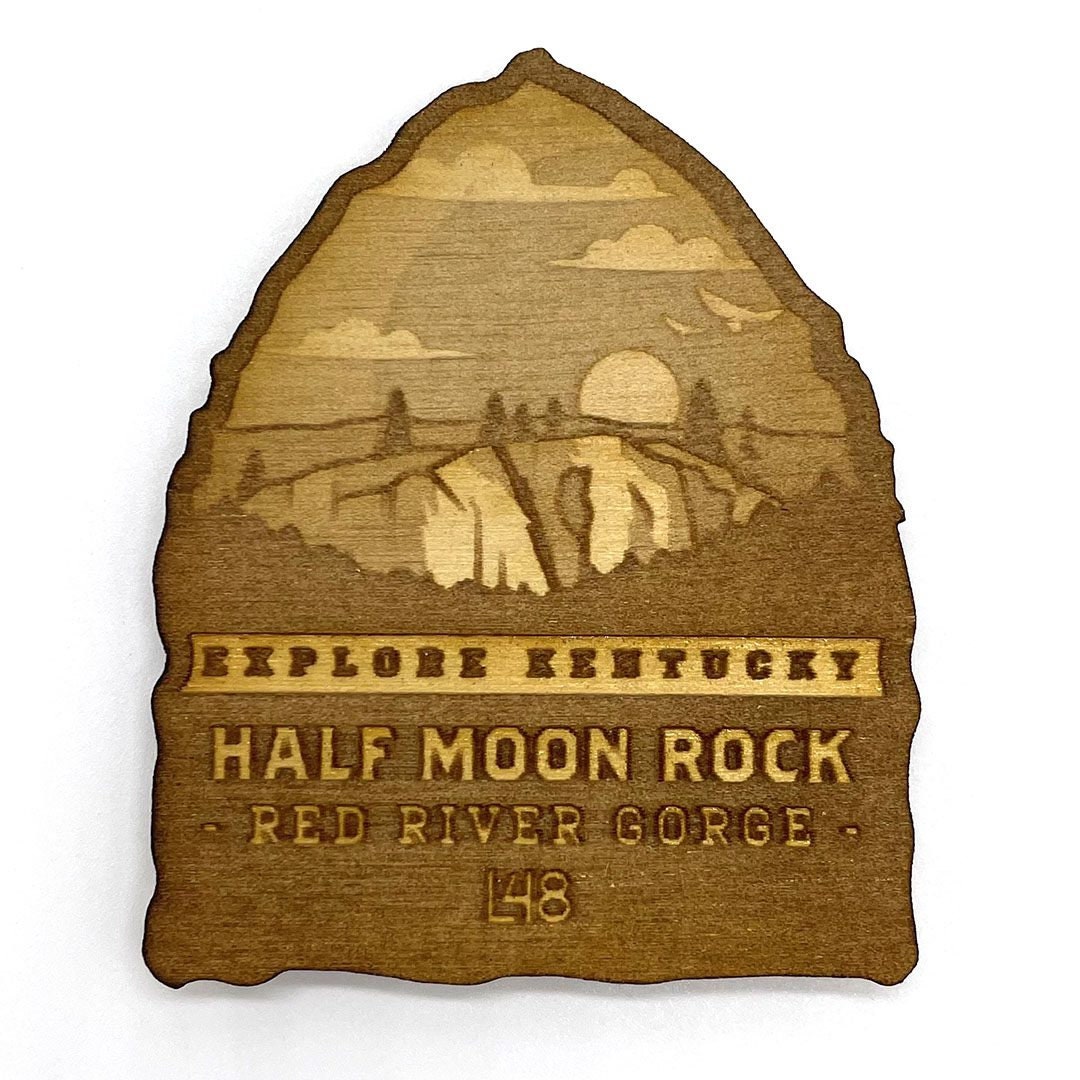 Red River Gorge Half Moon Rock Magnet - Etsy