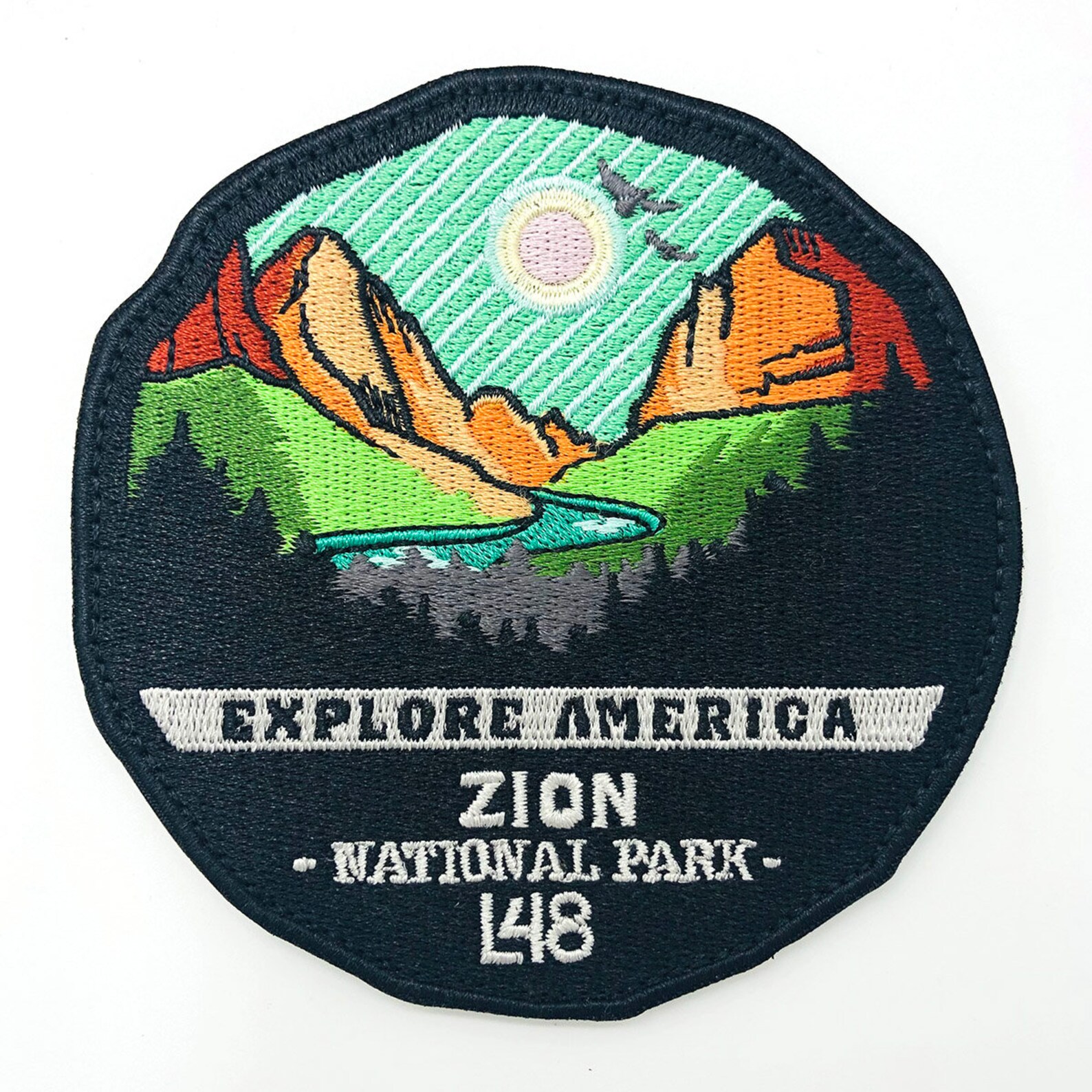 Zion National Park Explore America Patch - Etsy