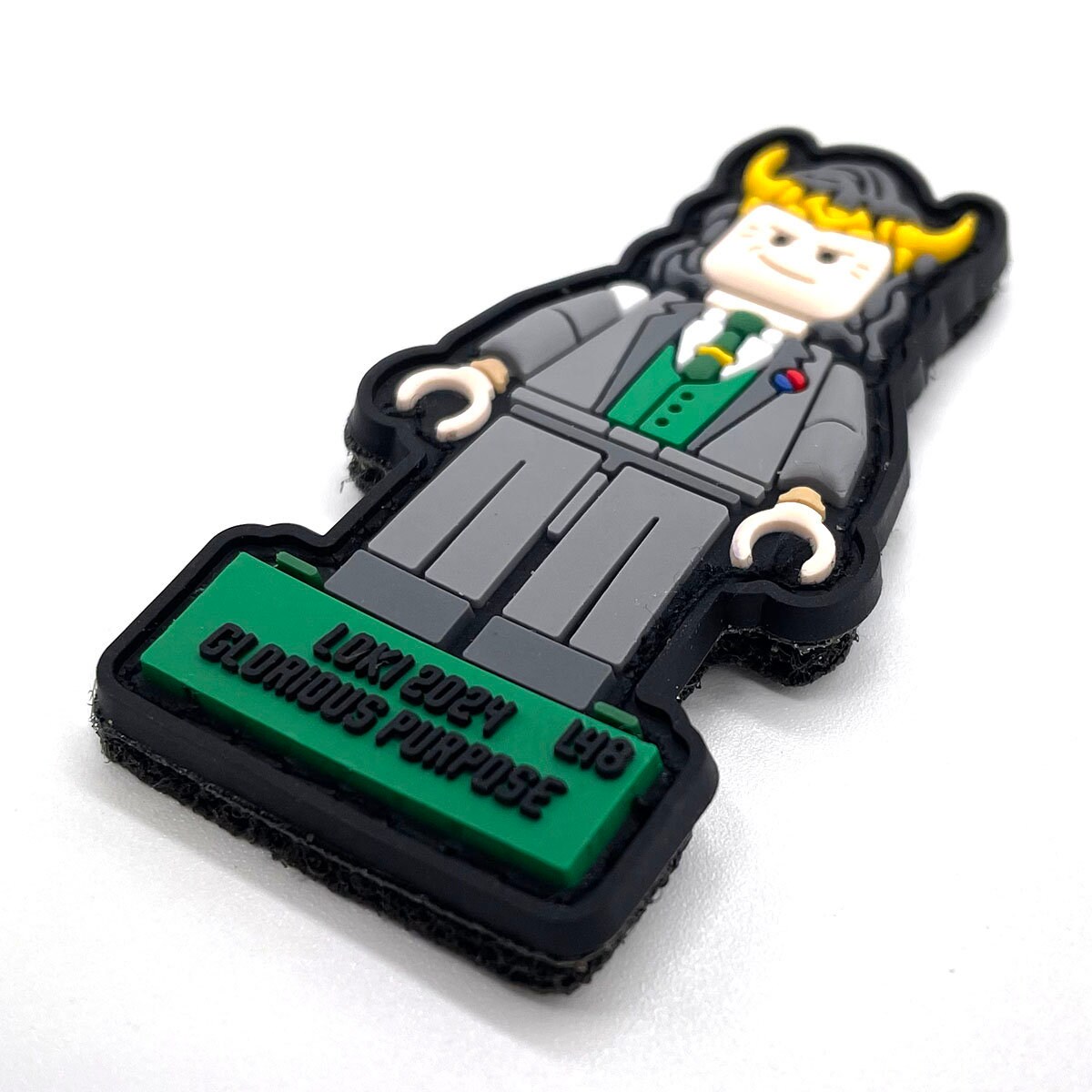 Loki Brick Man Patch - Etsy