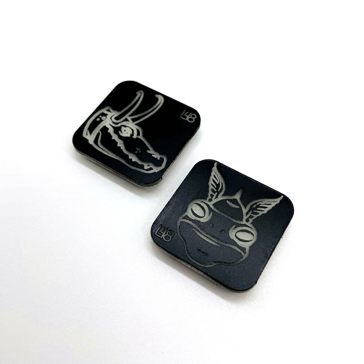 Alligator Loki & Throg Ranger Eye Patches | Etsy