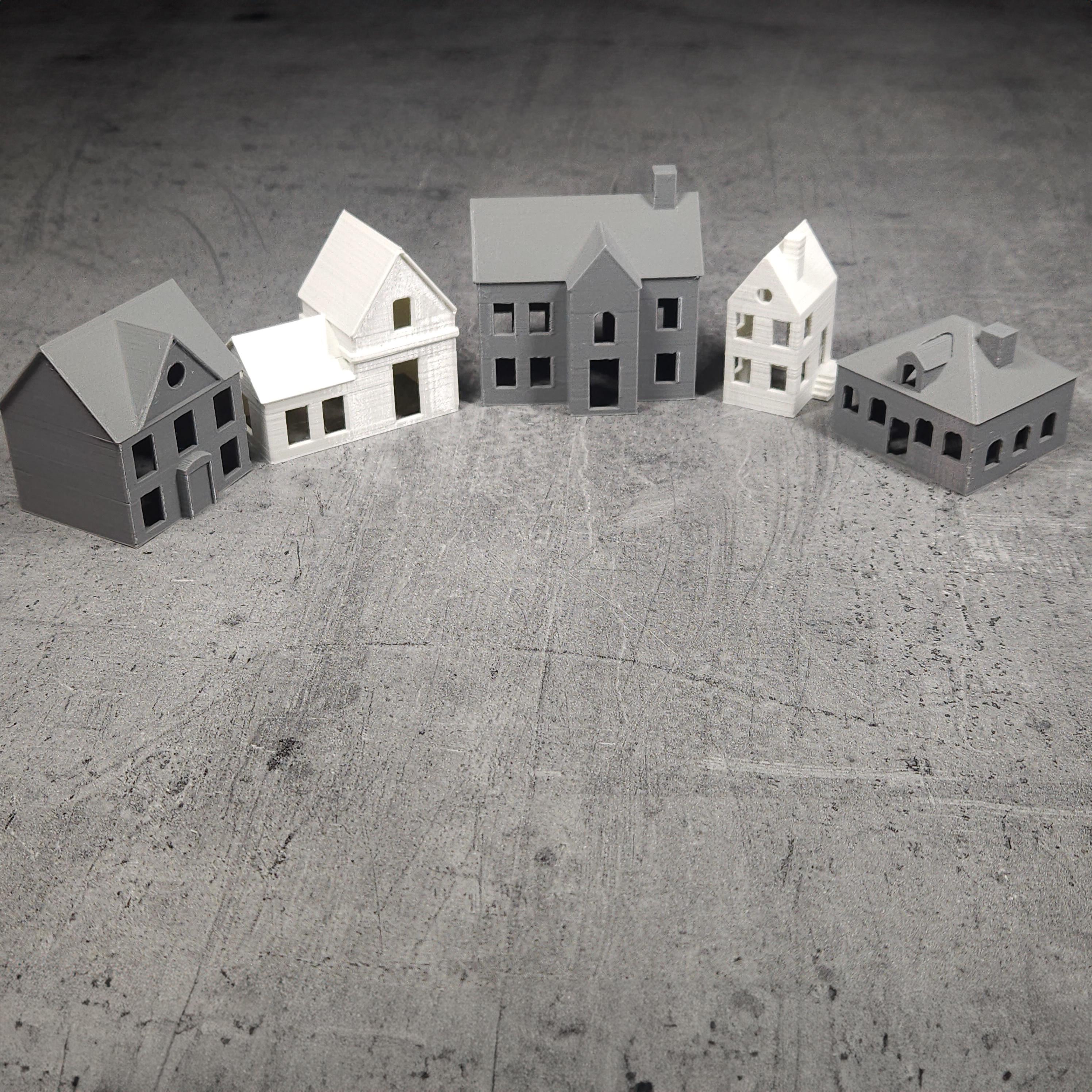 Christmas House STL Files 3D Print 3D Christmas Print Files 3D ...