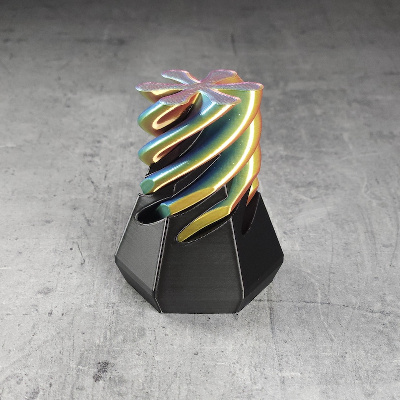 Mini Hexagon Cone Fidget Toy: 3D Printable STL File - Etsy