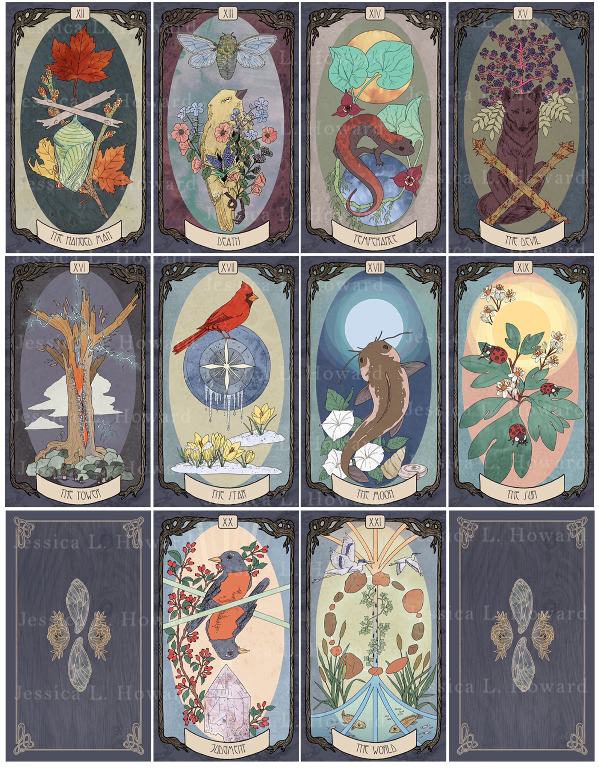 Tarot Card Artwork Digital Print Tarot Illustration the - Etsy