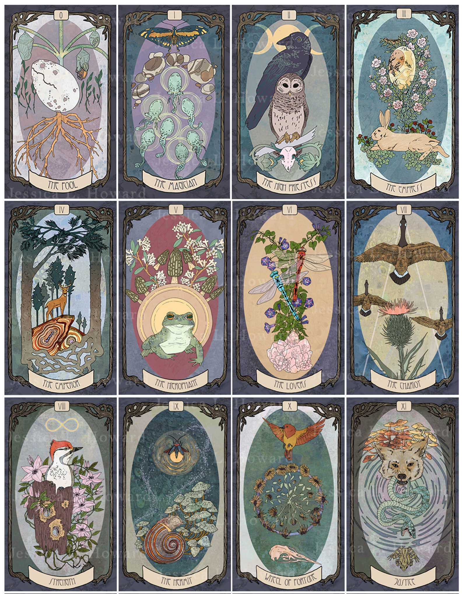 Tarot Card Artwork Digital Print Tarot Illustration the - Etsy