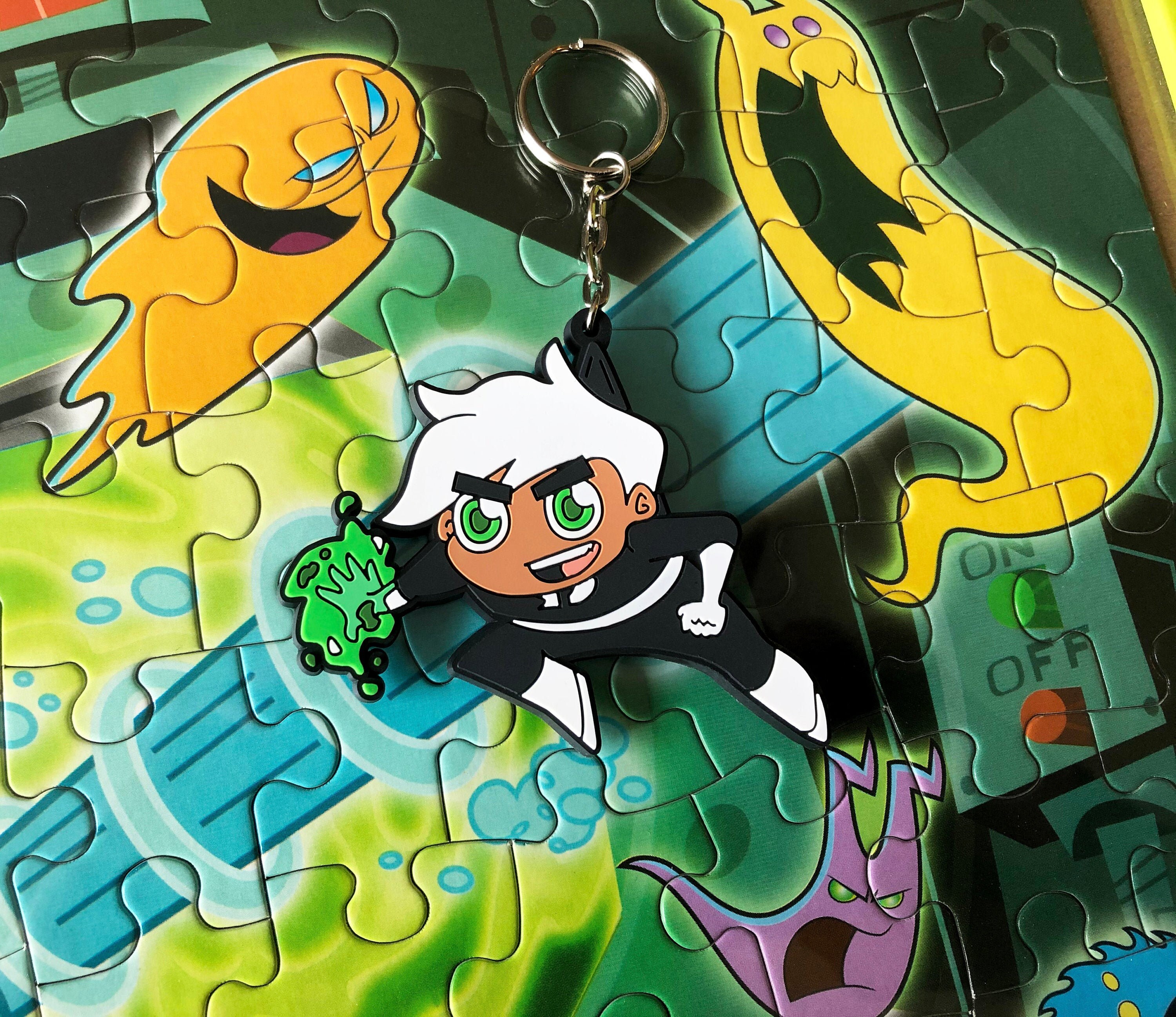 Danny Phantom Keychain - Etsy