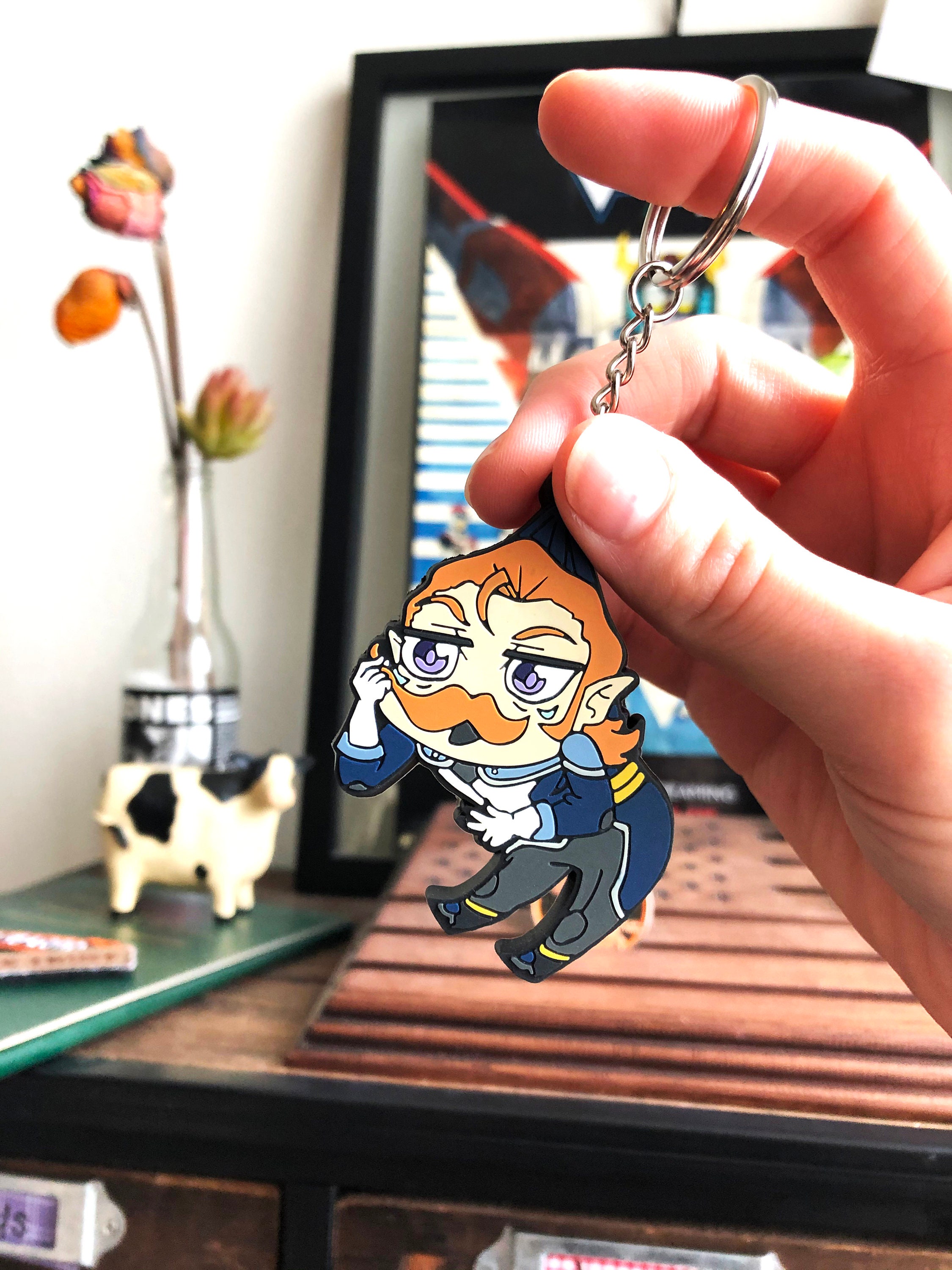 The Gorgeous Man Keychain - Etsy