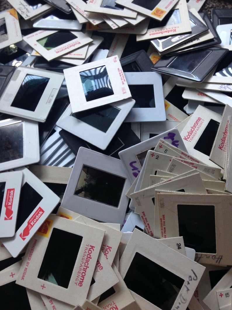 100 X Vintage/retro 35MM Projector Slides - 60's-70's-80's - LUCKY DIP ...