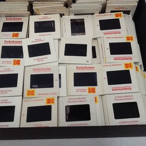 100 X Vintage/retro 35MM Projector Slides - Etsy