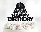 Vader Cake Topper Dark Side Cake Topper May the Forties Be - Etsy Canada