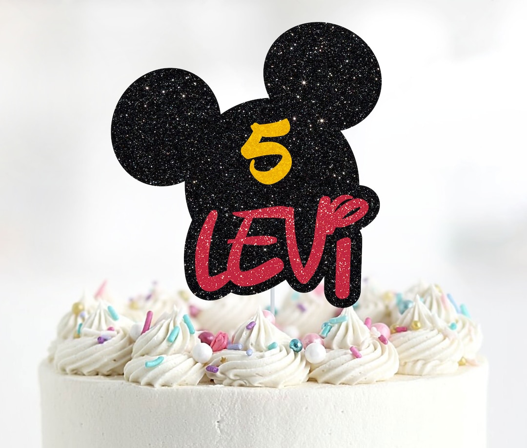 Personalized Mouse Birthday Cake Topper, I'm Twodles Cake Topper, Mouse ...