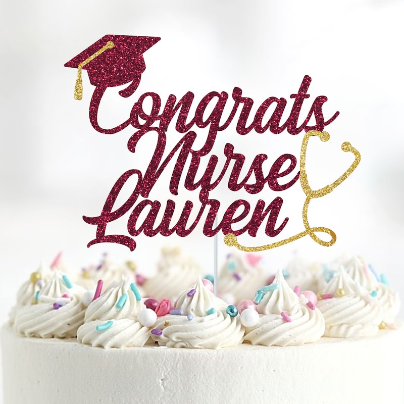 Nurse Cake Topper - Etsy