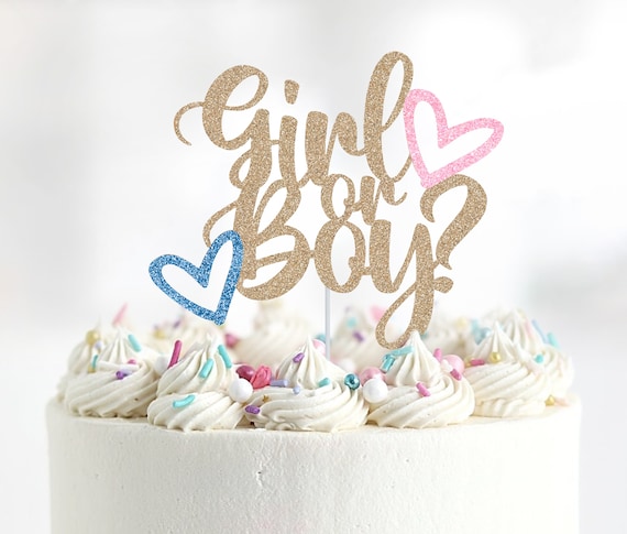 Boy Girl Cake Topper