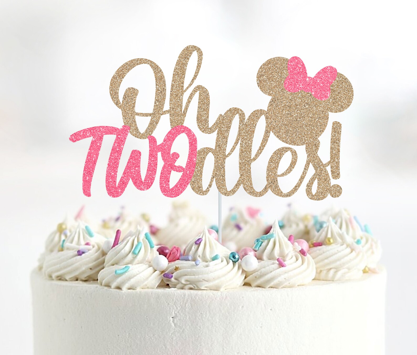 Oh Twodles Cake Topper I'm Twodles Cake Topper Girls 2nd - Etsy