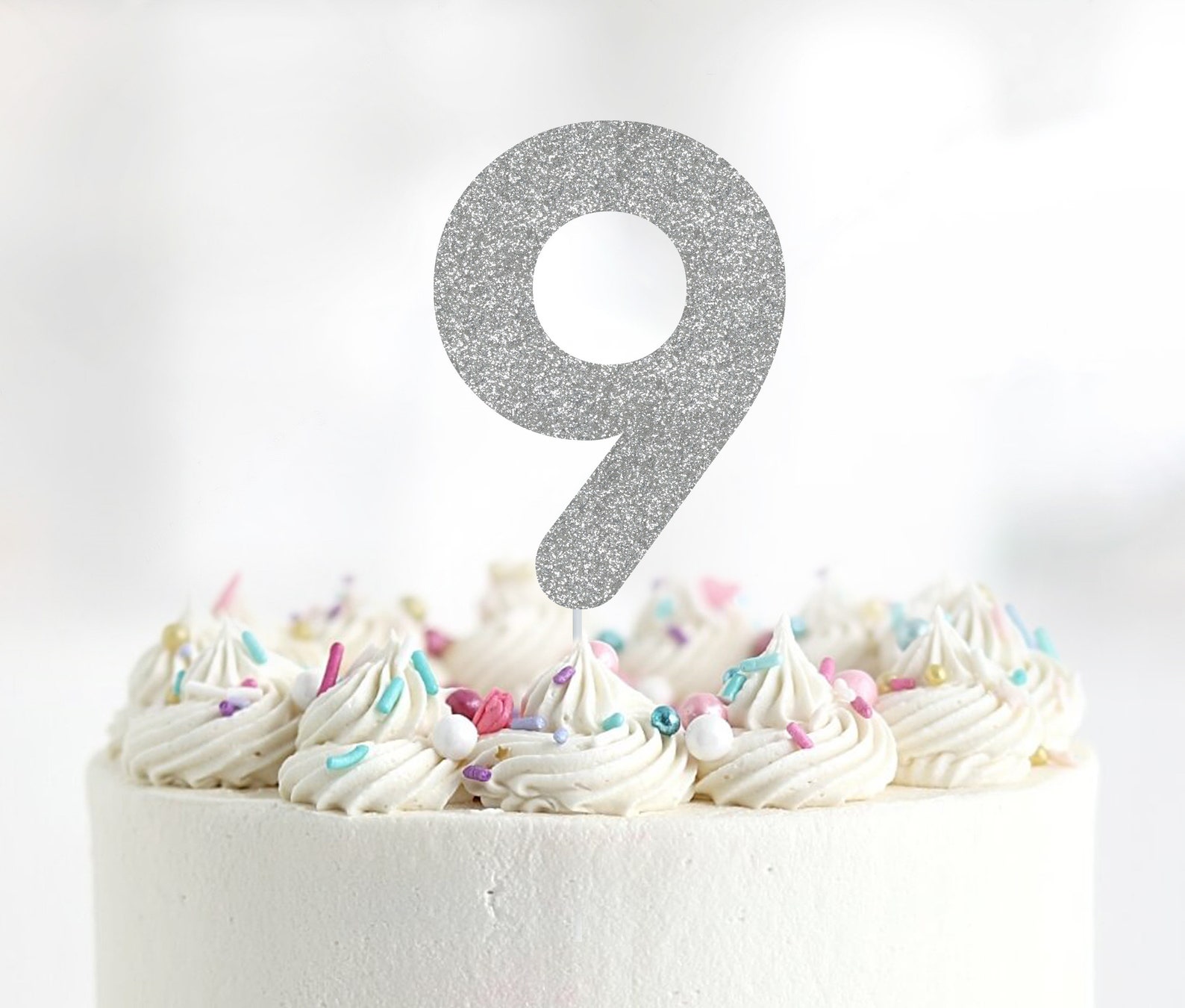 9 Cake Topper Nine Cake Topper Age Cake Topper Number Cake | Etsy