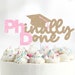 Phinally Done Cake Topper, Phd Cake Topper, Doctorate Degree Cake ...