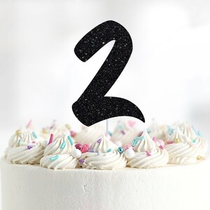 2 Cake Topper, Two Cake Topper, Age Cake Topper, Number Cake Topper ...