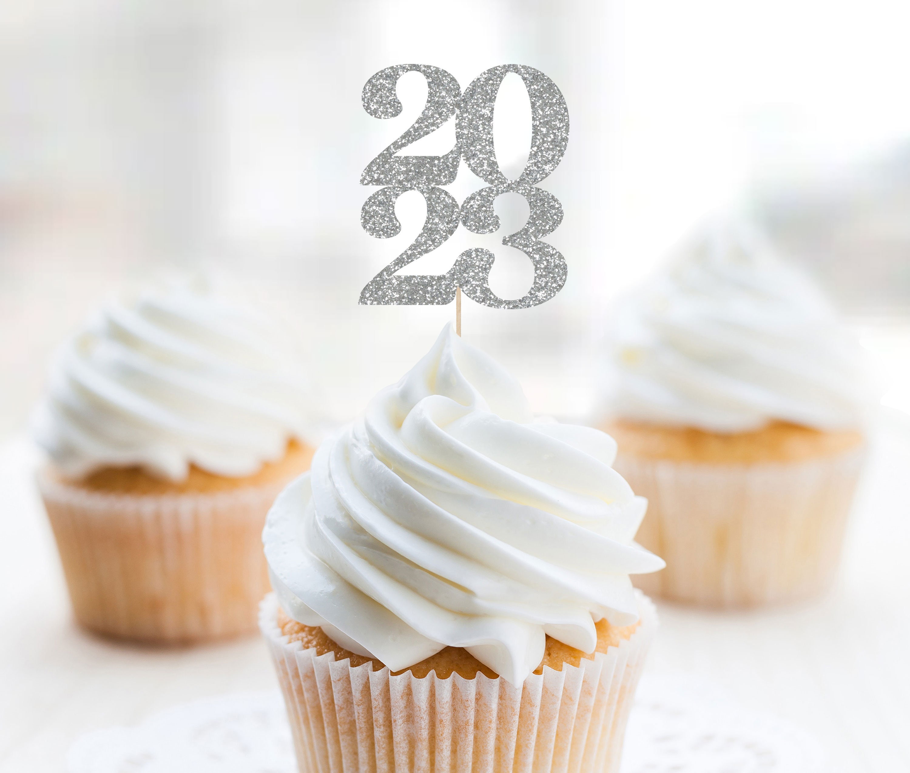 Class of 2023 Cupcake Toppers, Graduation Cupcake Toppers, Grad Cupcake ...