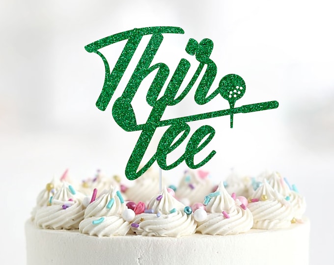 Fore Tee Cake Topper, Golf 40th Birthday Cake Topper, Golf 40th ...