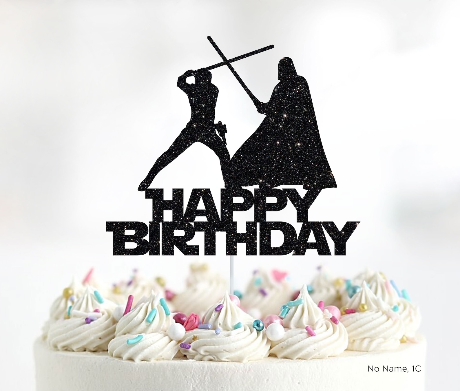 Galaxy Cake Topper Dark Side Cake Topper May the Forties Be - Etsy Canada