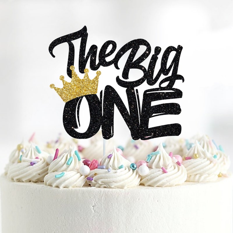The Big One Cake Topper - Etsy